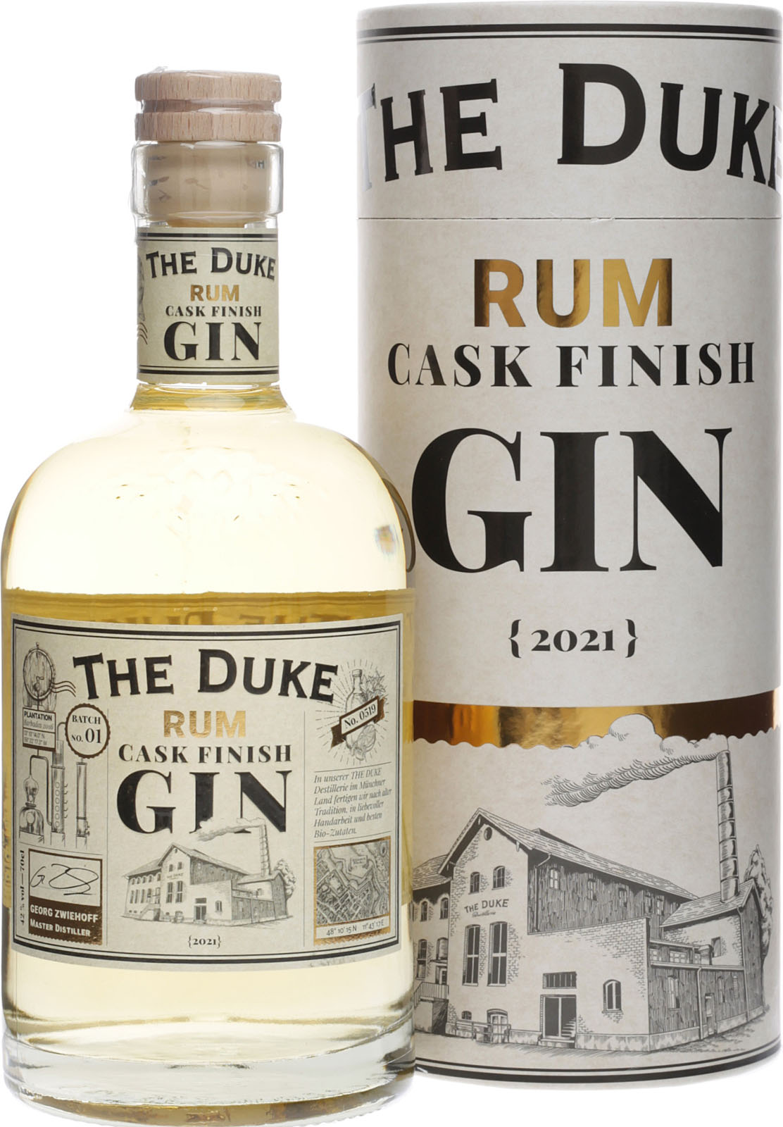 The Duke Rum Cask Finish Gin 0,7 Liter 42 % Vol. im Sho