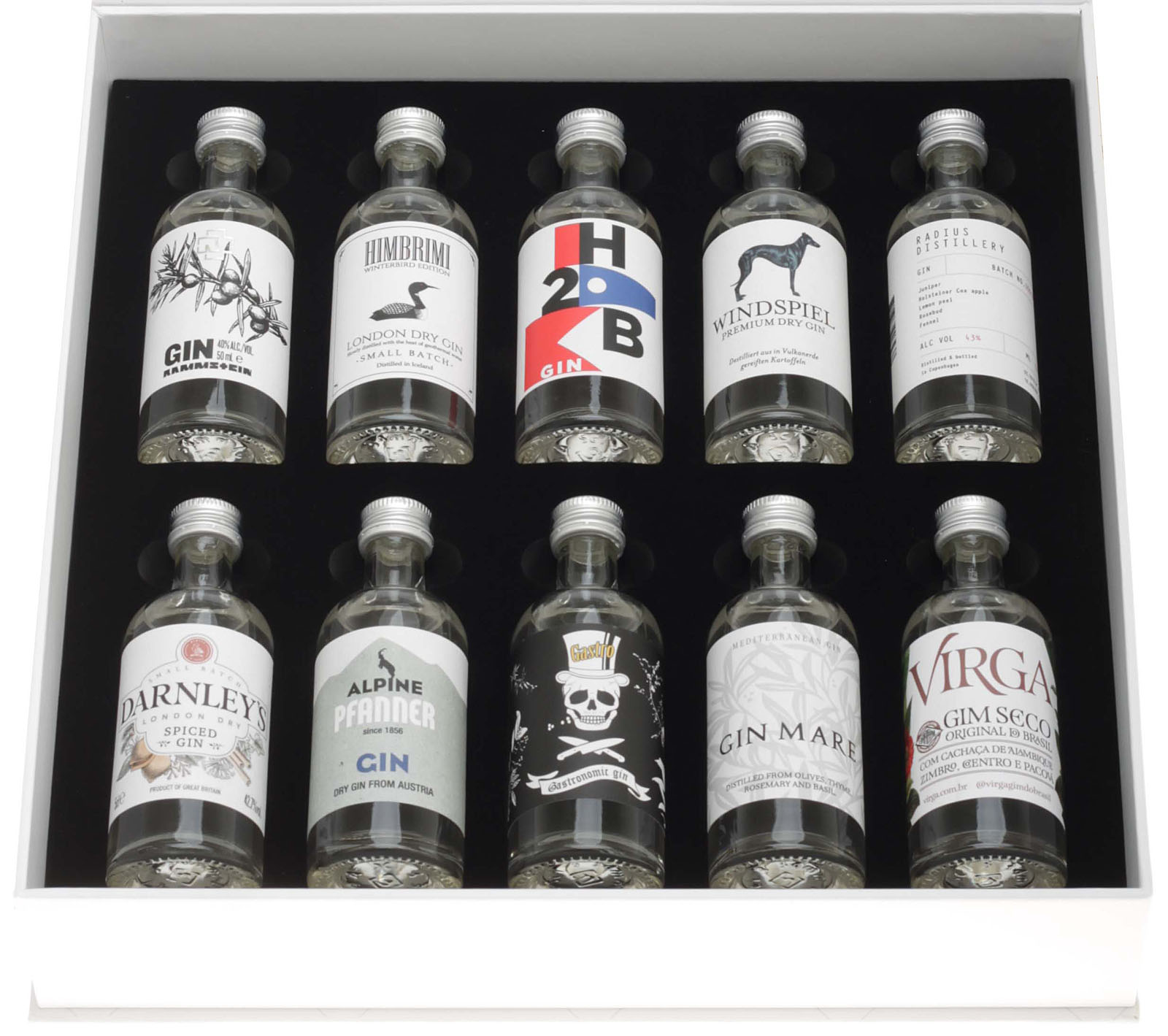 The Gin Box World Tour Edition 2 10x 0,05 Liter 42,9 %