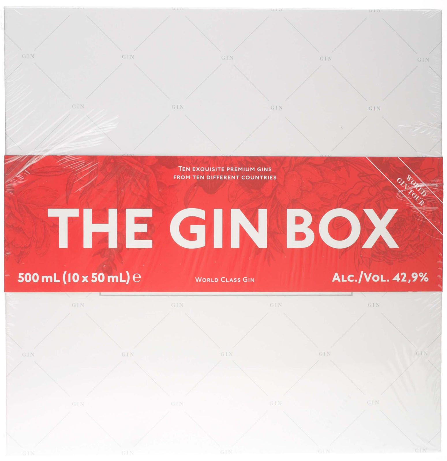 The Gin Box World Tour Edition 2 10x 0,05 Liter 42,9 %