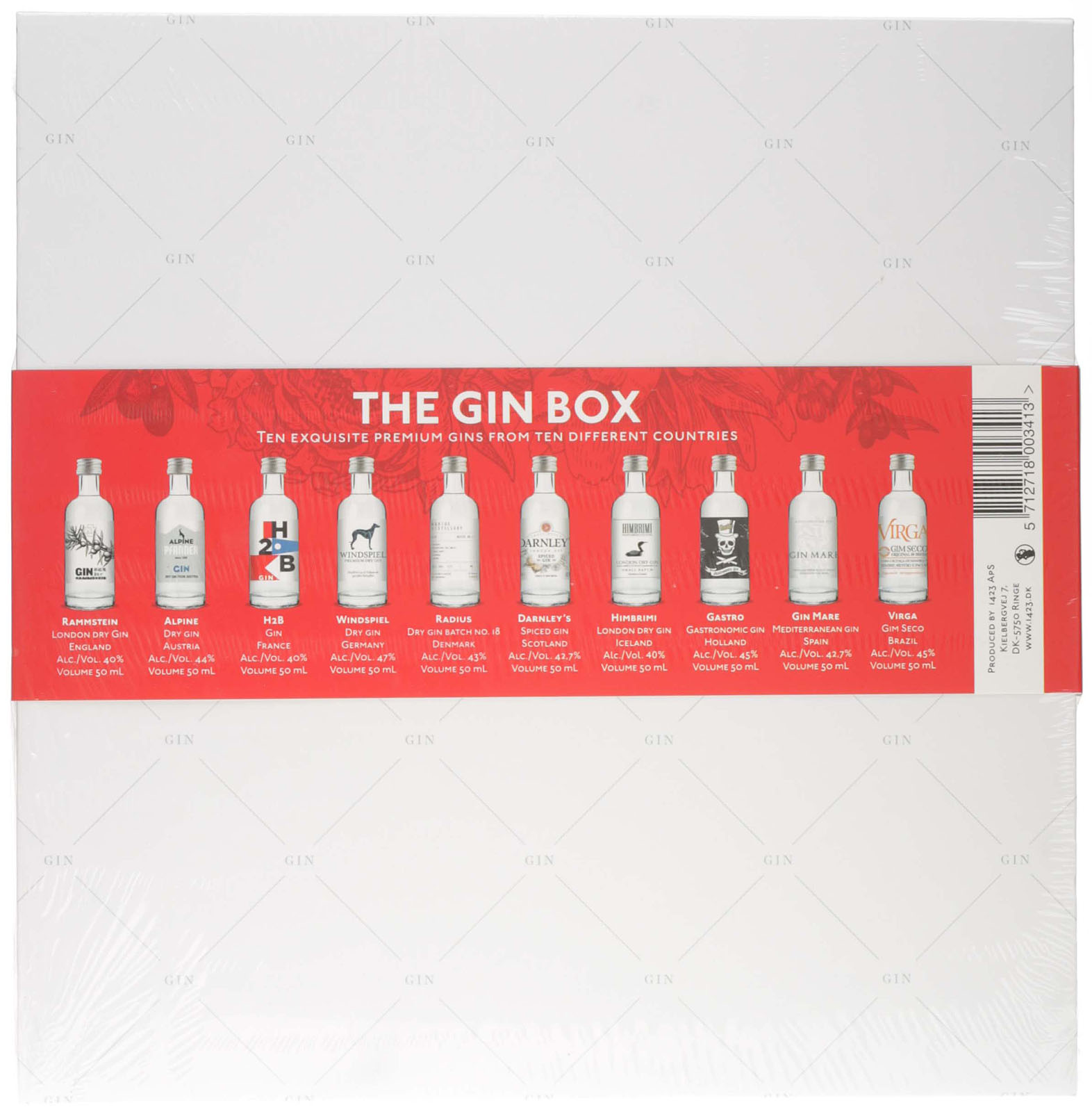 The Gin Box World Tour Edition 2 10x 0,05 Liter 42,9 %