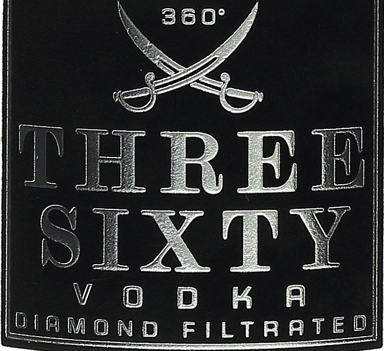 Three Sixty Vodka mit Diamond Filtration hier im Shop