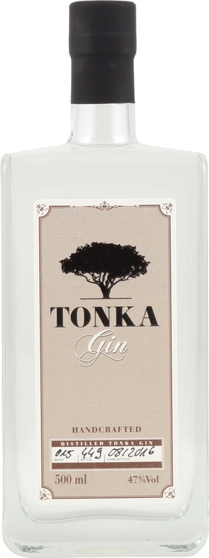 Tonka Gin mit der Tonka Bohne mit 500 ml und 47 % Vol.