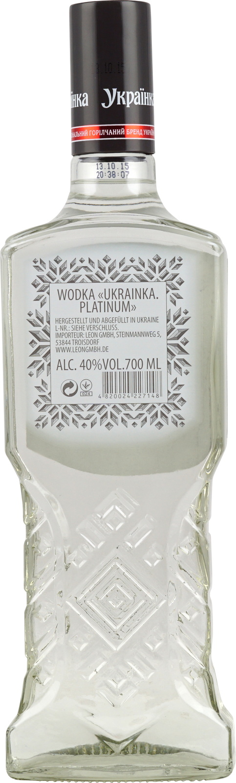 Ukrainka Vodka aus der Ukraine hier günstig im Shop