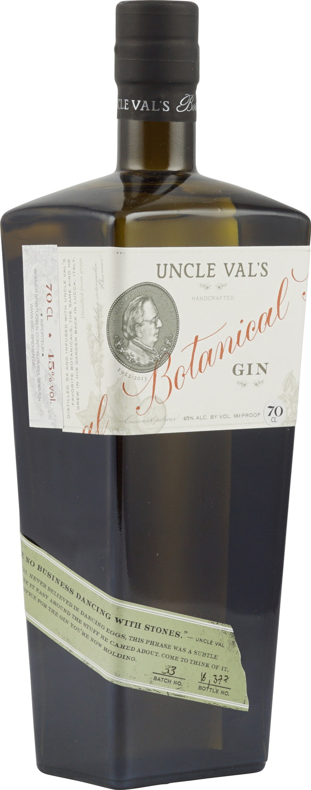 Uncle Vals Botanical Gin - Gin aus den USA nach einer I