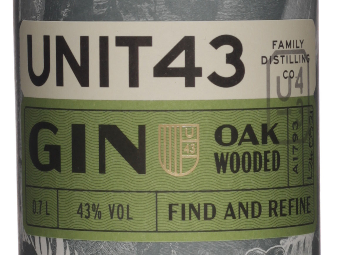 Unit 43 Oak Wooded Gin im Shop kaufen.