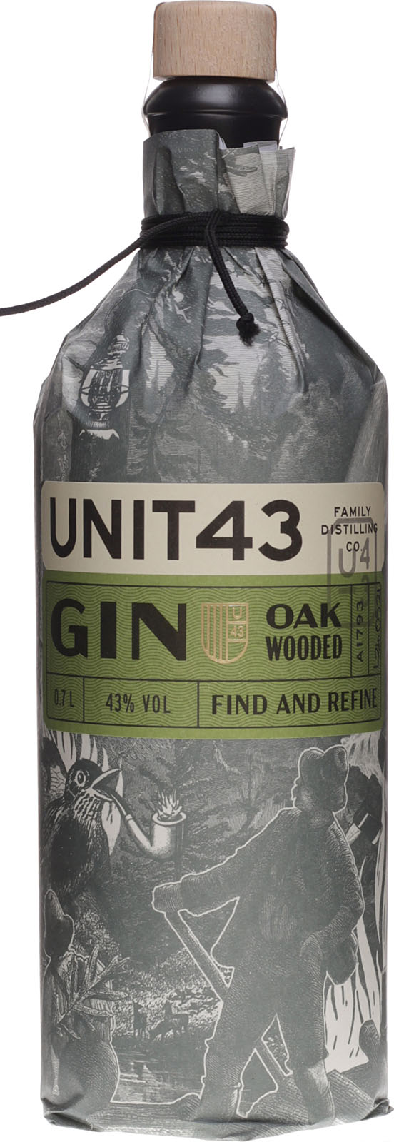 Unit 43 Oak Wooded Gin im Shop kaufen.