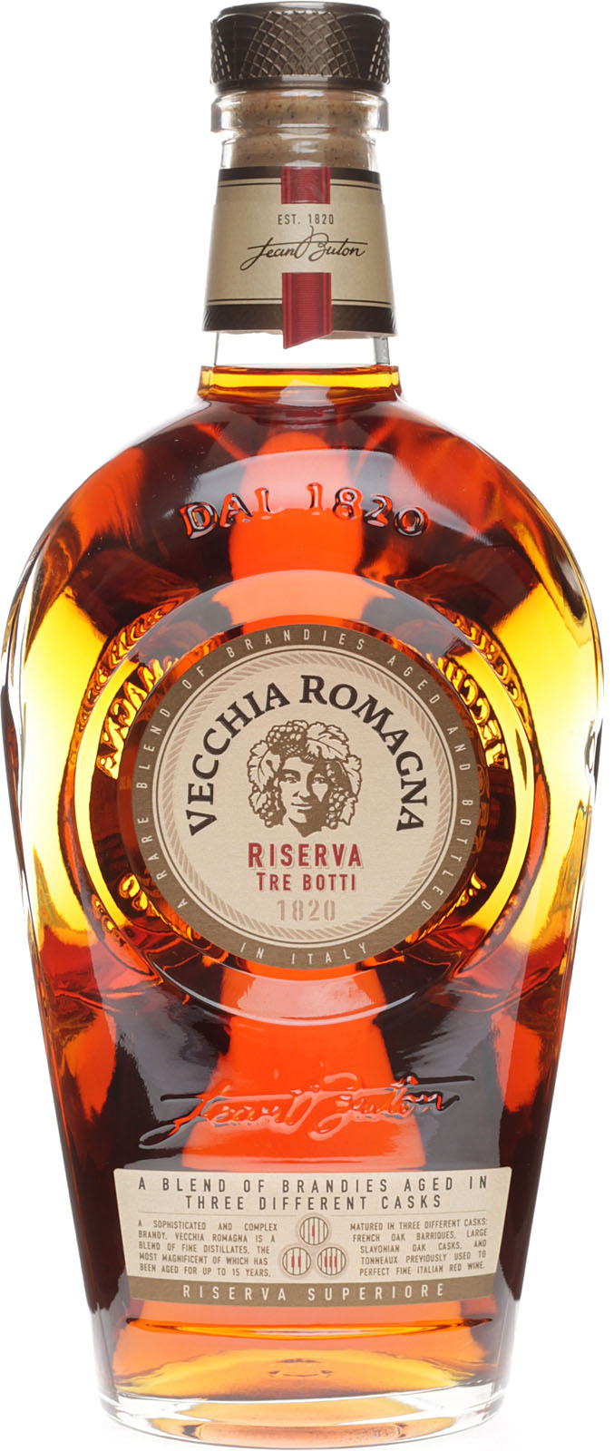 Vecchia Romagna Tre Botti hier bei uns im Shop