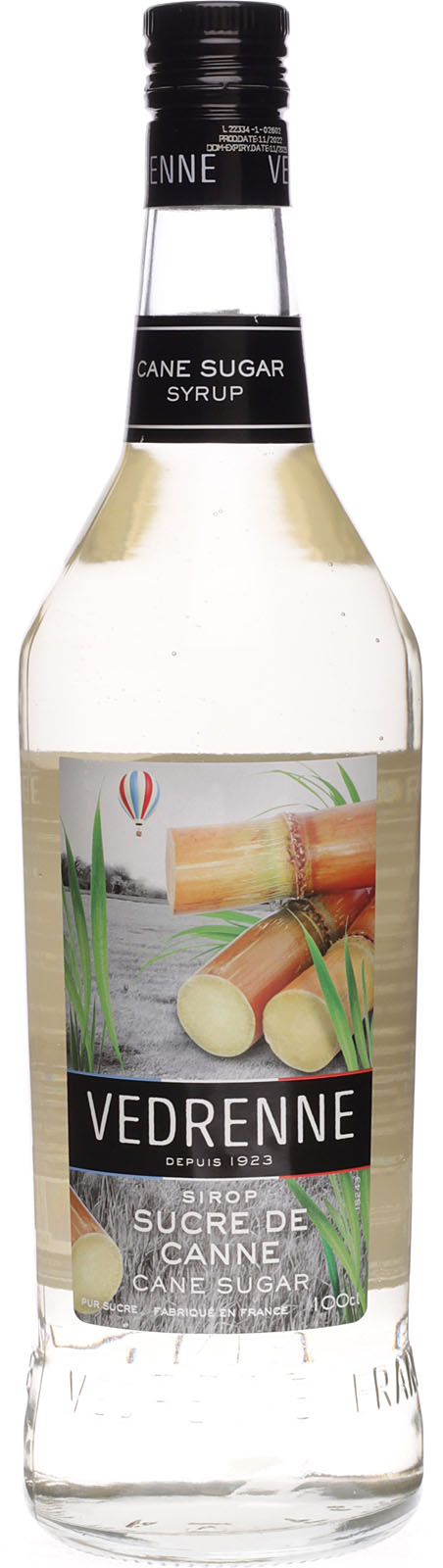 Vedrenne Sirop de Canne 1,0 Liter - Natürlicher Zuckerr