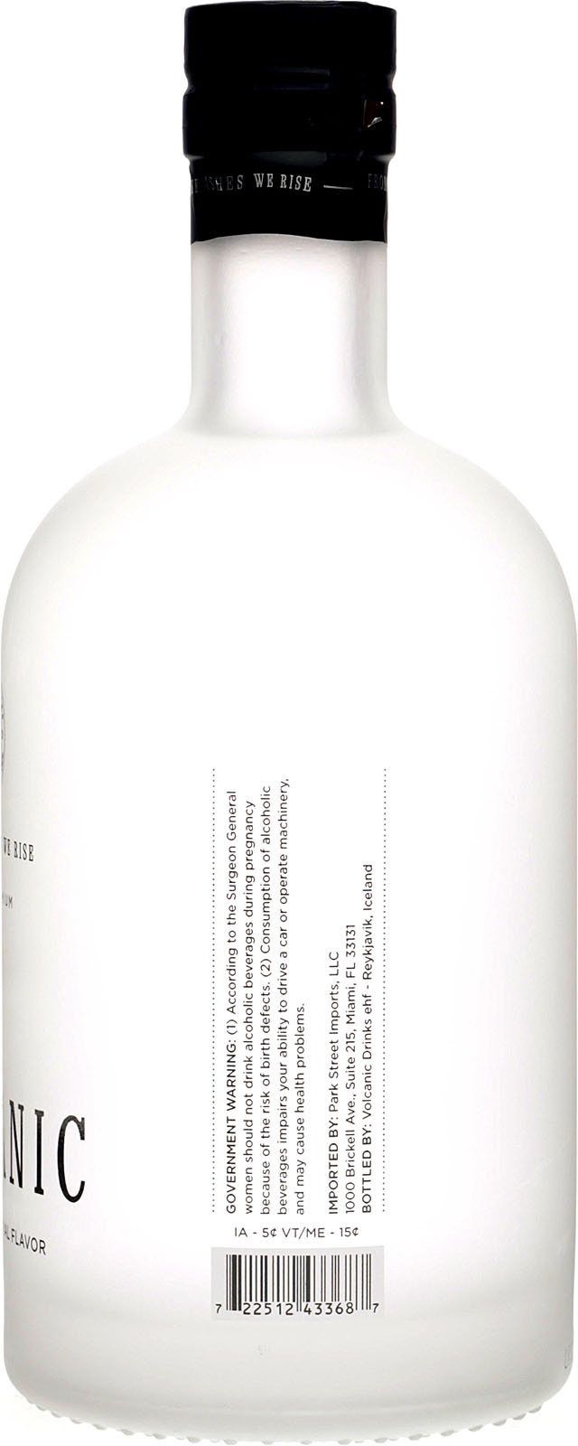 Volcanic Vodka aus Island in unserem Shop kaufen.