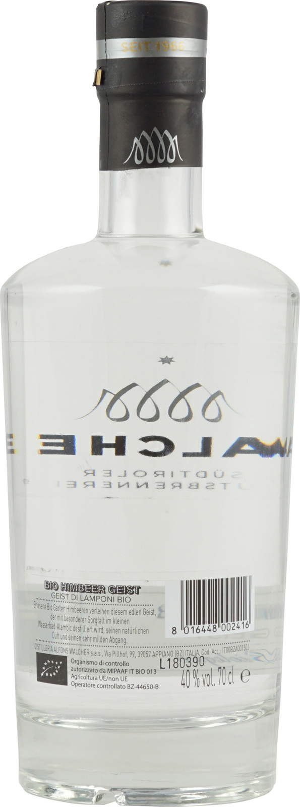 Walcher Bio Himbeergeist hier bei uns im Shop kaufen