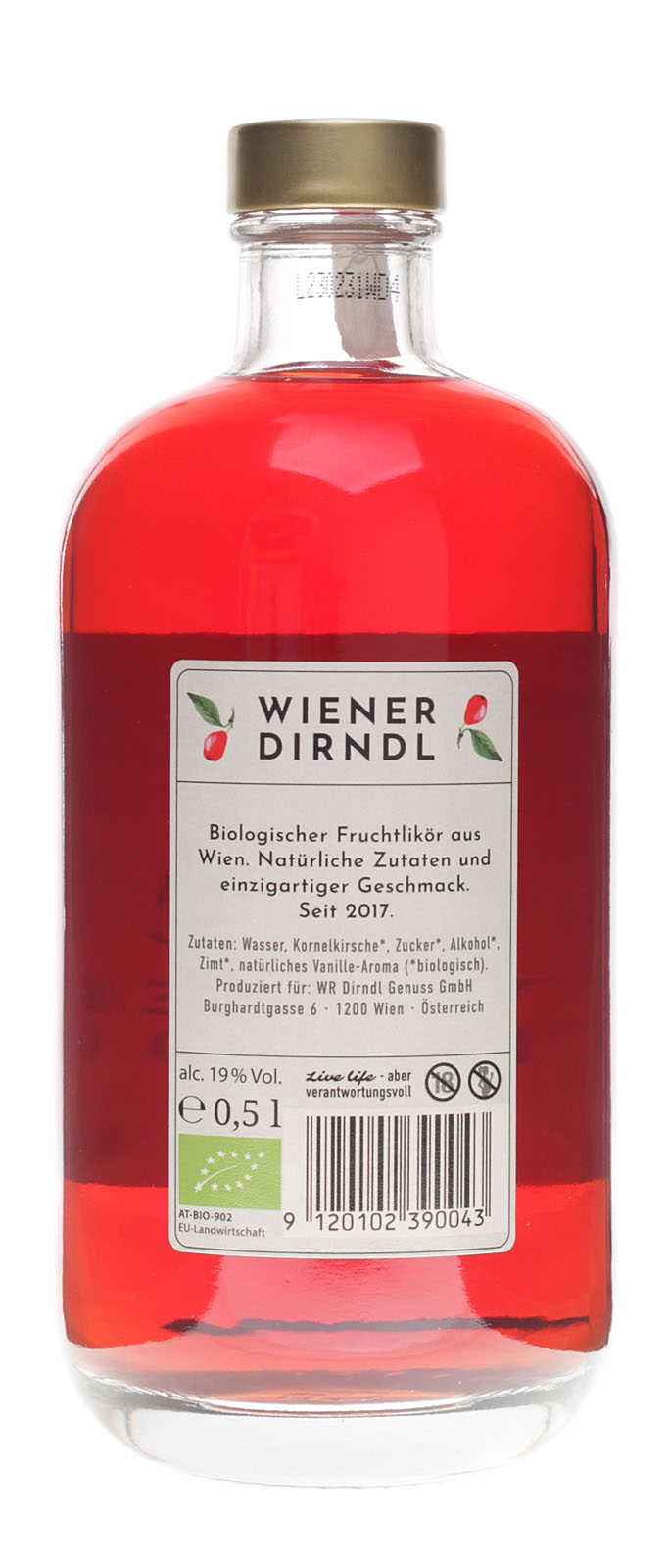 Wiener Dirndl BIO Kirsch Likör hier kaufen.