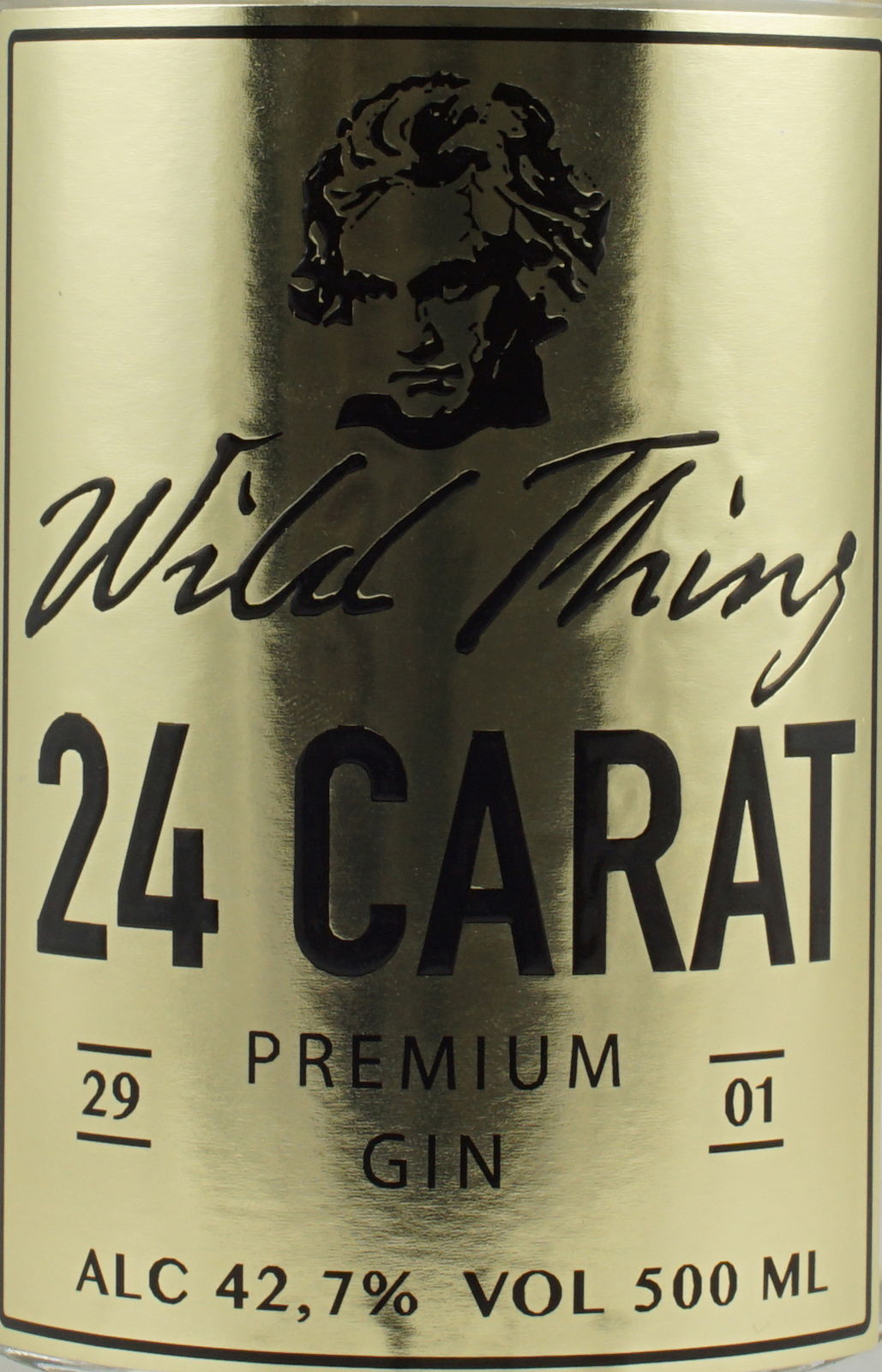 Wild Thing 24 Carat Gin 0,5 l 42,7 % Vol. mit Blattgold