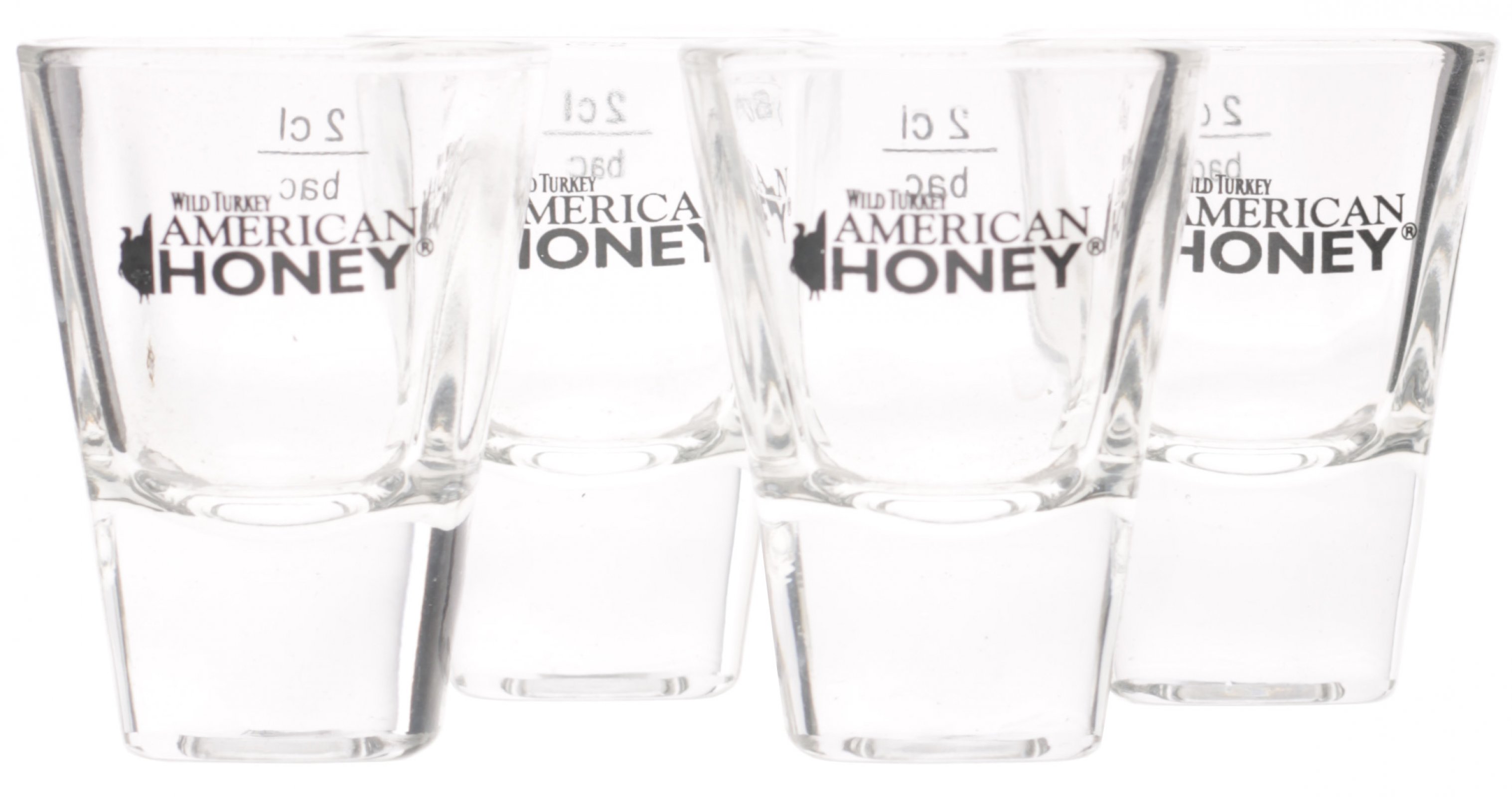 Wild Turkey American Honey Shotgläser Set 4x 2cl