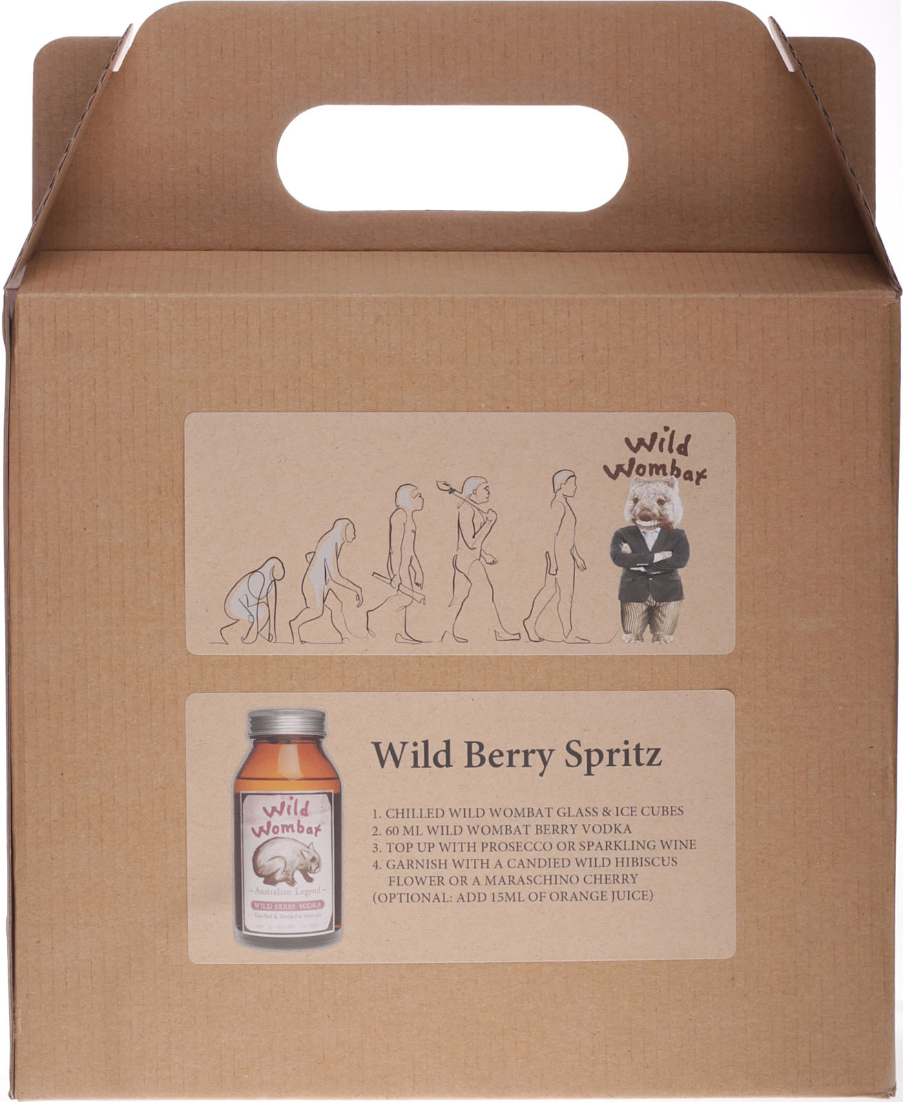 Wild Wombat Australian Legend Wild Berry Vodka 0,7 Lite