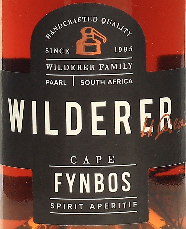 Wilderer Fynbos – Herbbitter 500ml 40%