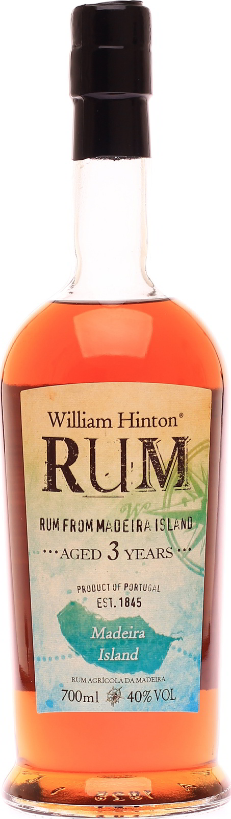 William Hinton Rum da Madeira 3 Jahre, von der Insel Ma