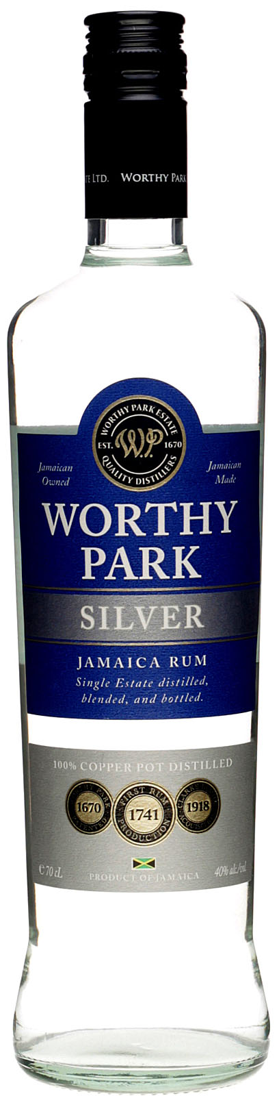 Worthy Park Rum-Bar Silver 0,7 Liter 40 % Vol bei uns i