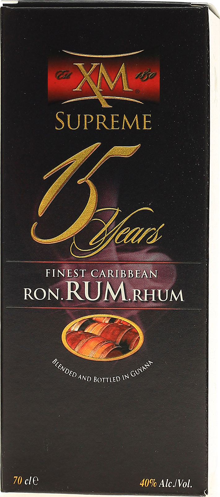 XM Supreme Demerara Rum (15 Jahre) hier im Shop kaufen