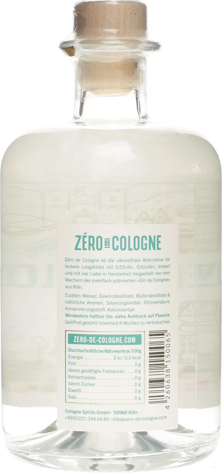 Zéro de Cologne 0,5 Liter bei uns im Shop kaufen.
